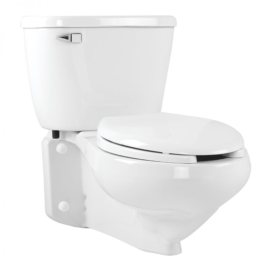 Quantum® 1.6 Elongated Rear-Outlet Wall-Mount Toilet Combination ...