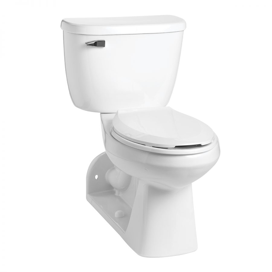 Quantum® 1.6 Elongated SmartHeight Rear-Outlet Floor-Mount Toilet ...
