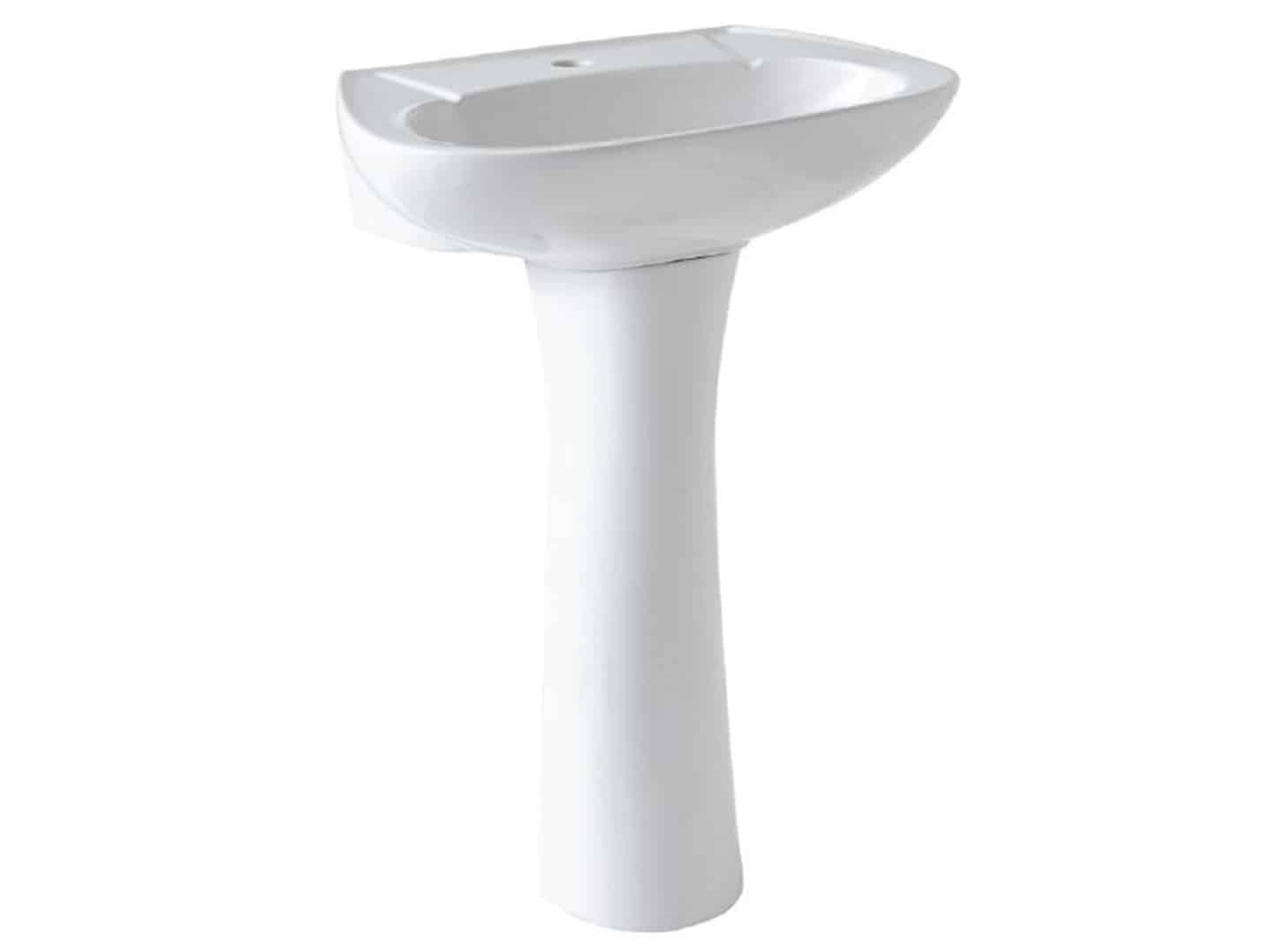 Maximo Vitreous China, Pedestal Lavatory | Mansfield Plumbing